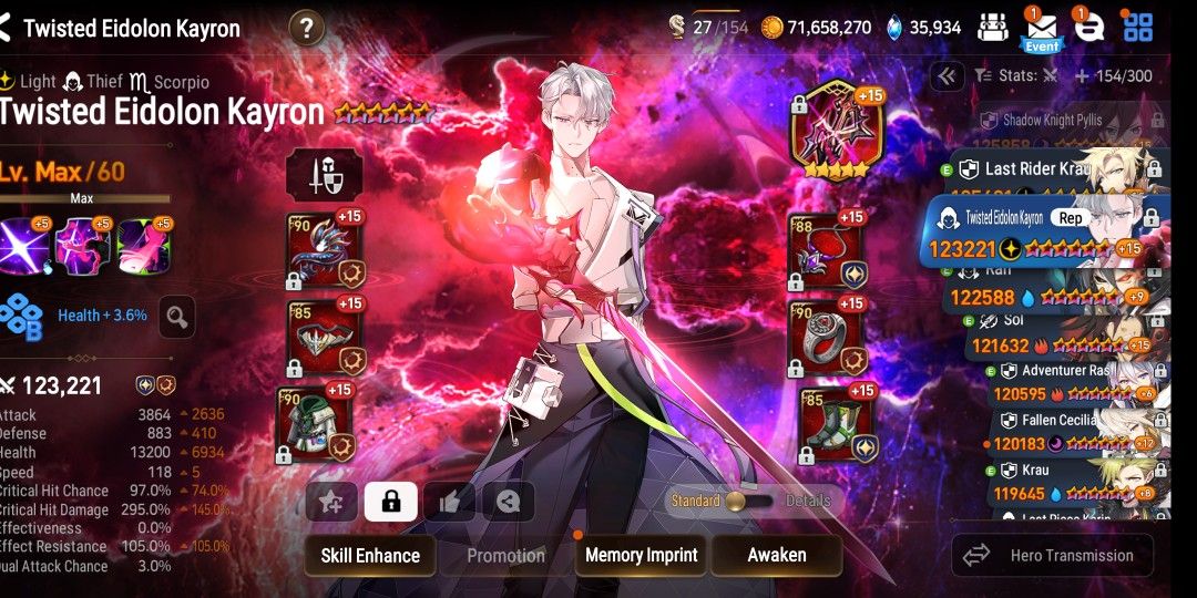 Epic Seven Endgame 20ML5, Video Gaming, Gaming Accessories, In-Game ...