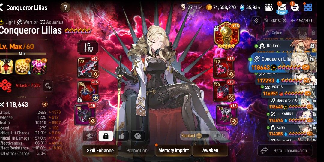 Epic Seven Endgame 20ML5, Video Gaming, Gaming Accessories, In-Game ...