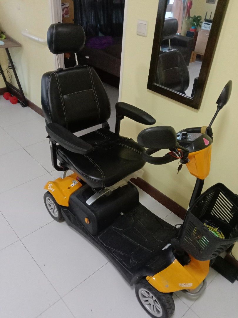Eurocare Vista Mobility Scooter, Sports Equipment, PMDs, E-Scooters & E ...