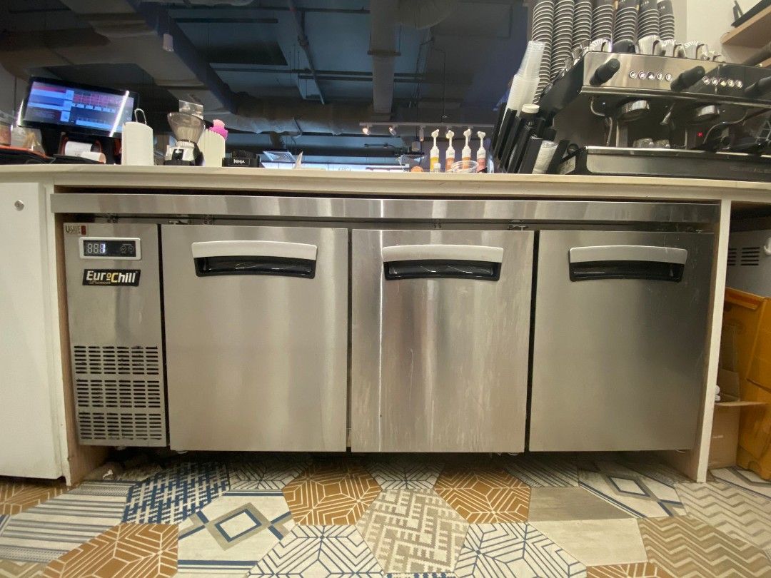 Eurochill 3 door chiller, TV & Home Appliances, Kitchen Appliances ...