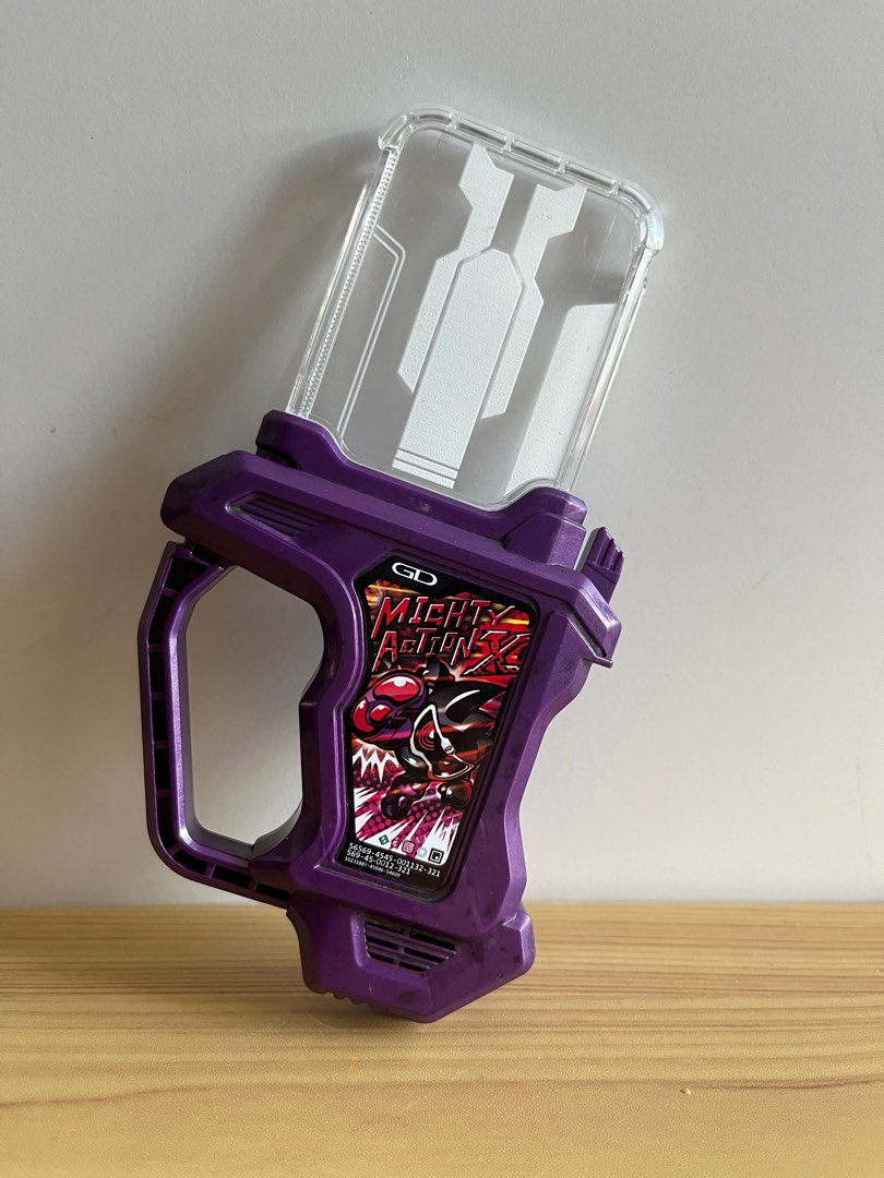 假面騎士ex-aid (genm ) Proto Gashat Mighty Action X 紫色跳躍動作X, 興趣及遊戲, 玩具 & 遊戲 ...