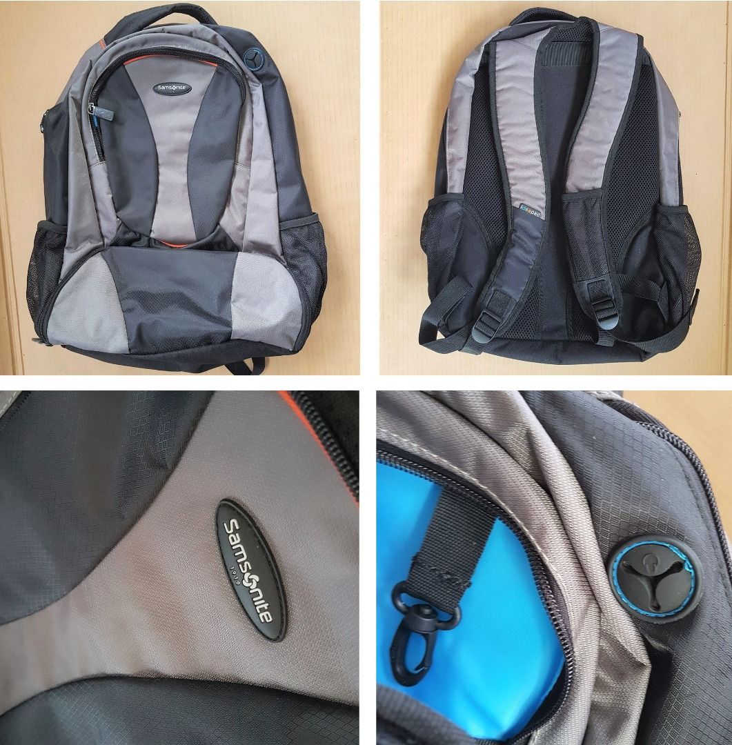Exclusive Samsonite Backpack, Designer Haversack, Business Bag, 19 x 15 ...