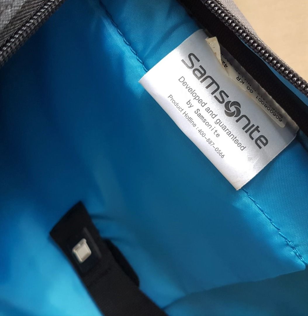 Exclusive Samsonite Backpack, Designer Haversack, Business Bag, 19 x 15 ...