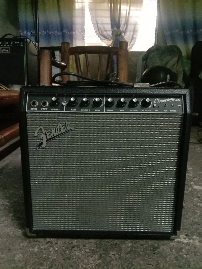 Fender Champion 40, Audio, Soundbars, Speakers & Amplifiers on Carousell