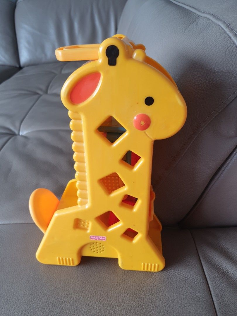 Giraffe Fisher price toy, Babies & Kids, Infant Playtime on Carousell