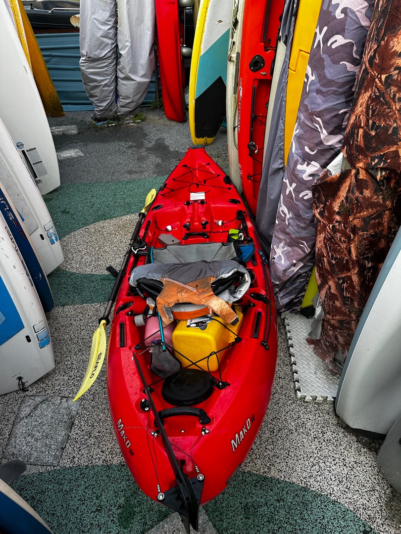 Fishing Kayak Mako 12, Sports Equipment, Sports & Games, Water Sports ...