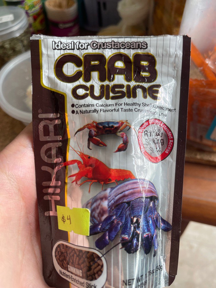 Free Crab Cuisine pellets, Pet Supplies, Pet Food on Carousell