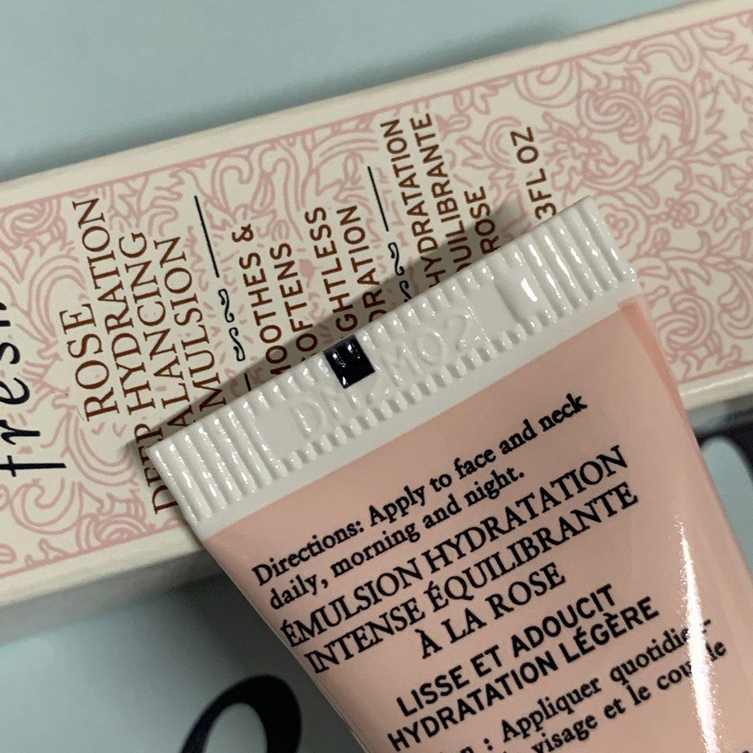 FRESH ROSE DEEP HYDRATION BALANCING EMULSION 7ML, Beauty & Personal ...