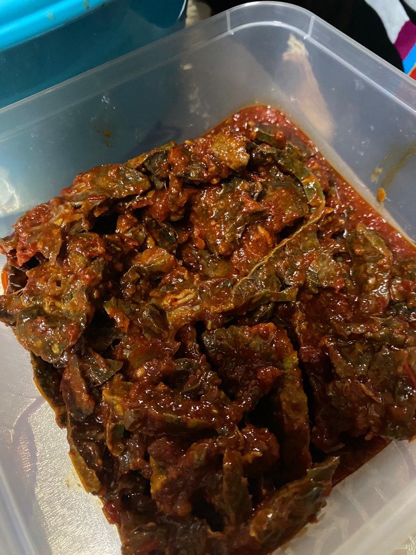 Freshly cooked paru sambal frozen, Food & Drinks, Chilled & Frozen Food ...