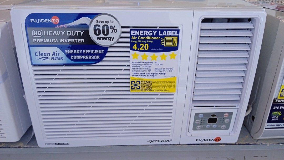 FUJIDENZO WINDOW TYPE AIRCON, TV & Home Appliances, Air Conditioning ...