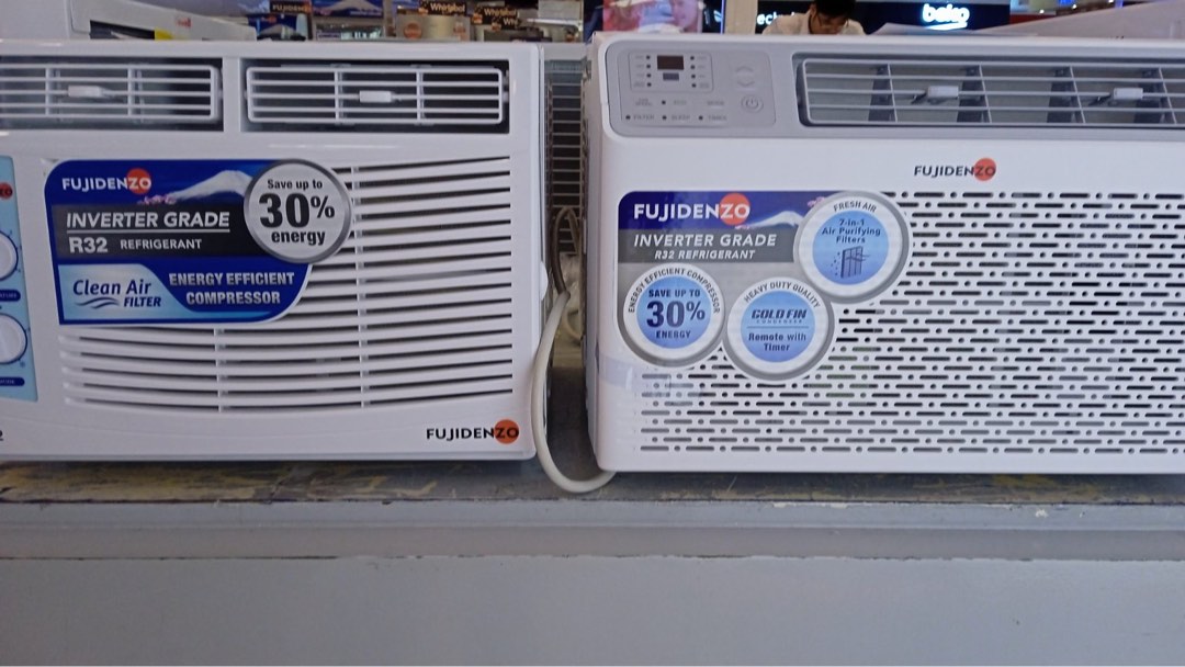 FUJIDENZO WINDOW TYPE AIRCON, TV & Home Appliances, Air Conditioning ...