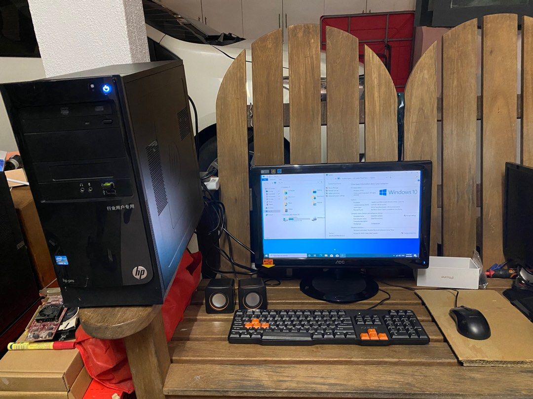 Fullset desktop Pc siap monitor murah dan bajet. Processor i3 gen3 8gb ...