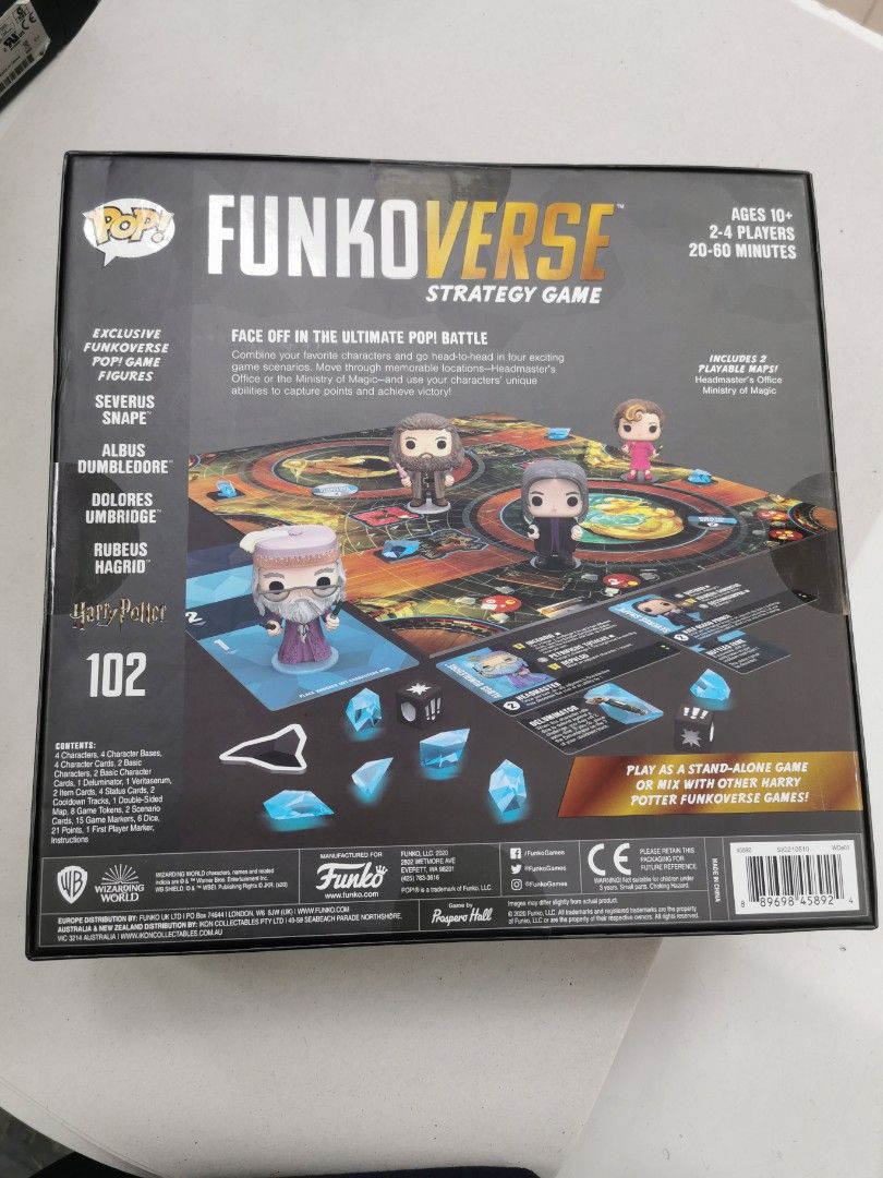 FUNKOVERSE HARRY POTTER BOARD GAME, Hobbies & Toys, Toys & Games on ...