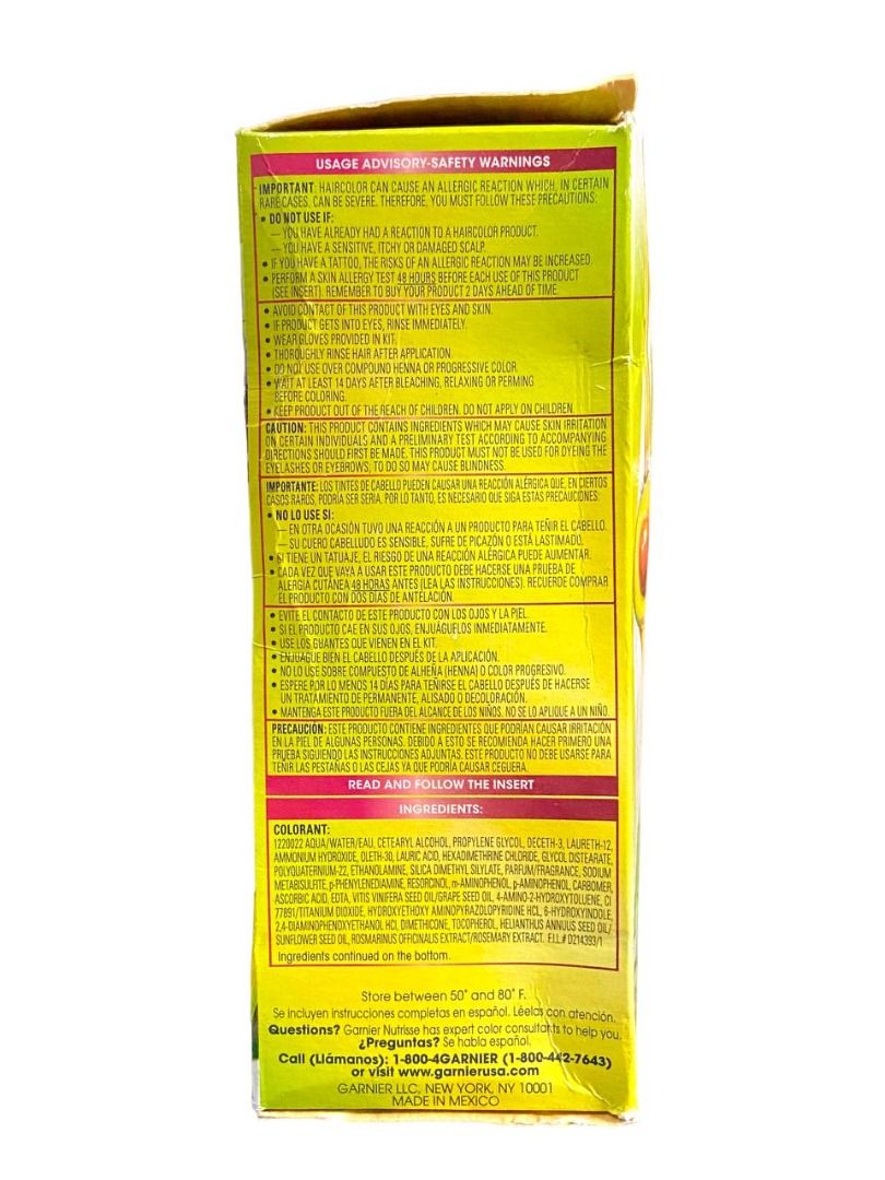 Garnier Nutrisse Nourishing Hair Color Creme, 415 Soft Mahogany Dark ...