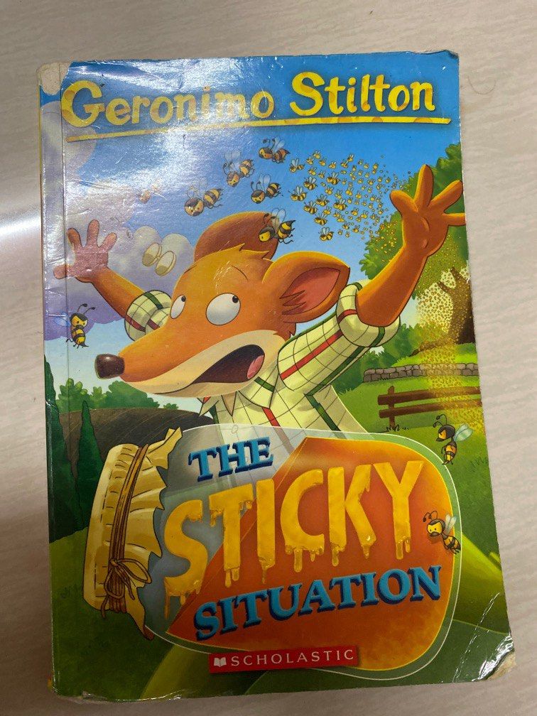 Geronimo Stilton The sticky situation, Hobbies & Toys, Books ...