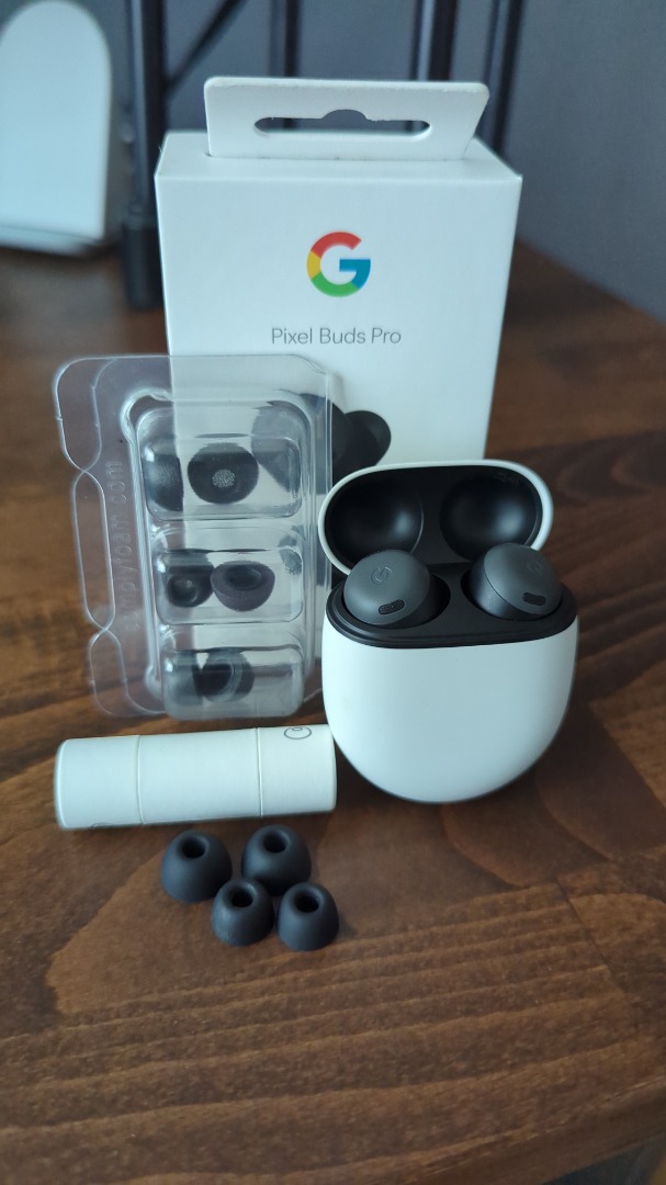 Google Pixel Buds Pro noise cancelling ear buds plus memory foam ear ...