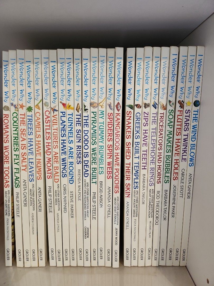 Grolier I wonder why, Hobbies & Toys, Books & Magazines, Children's ...