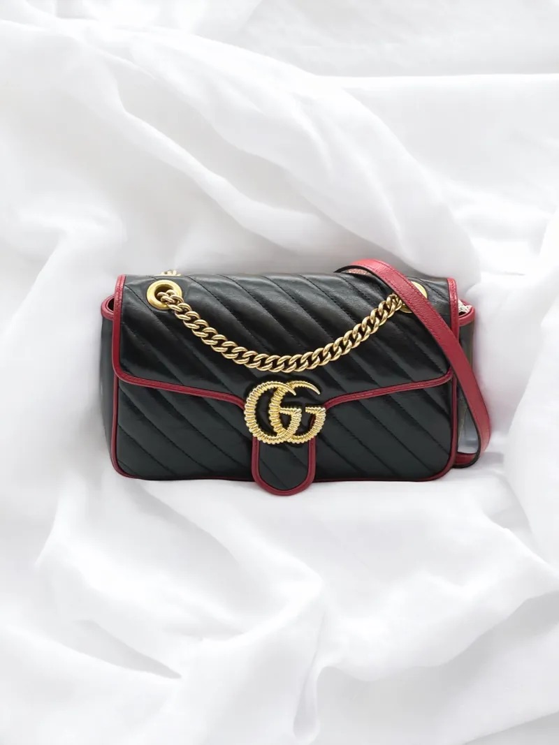 Gucci Medium Marmont Shoulder Flap 26cm on Carousell