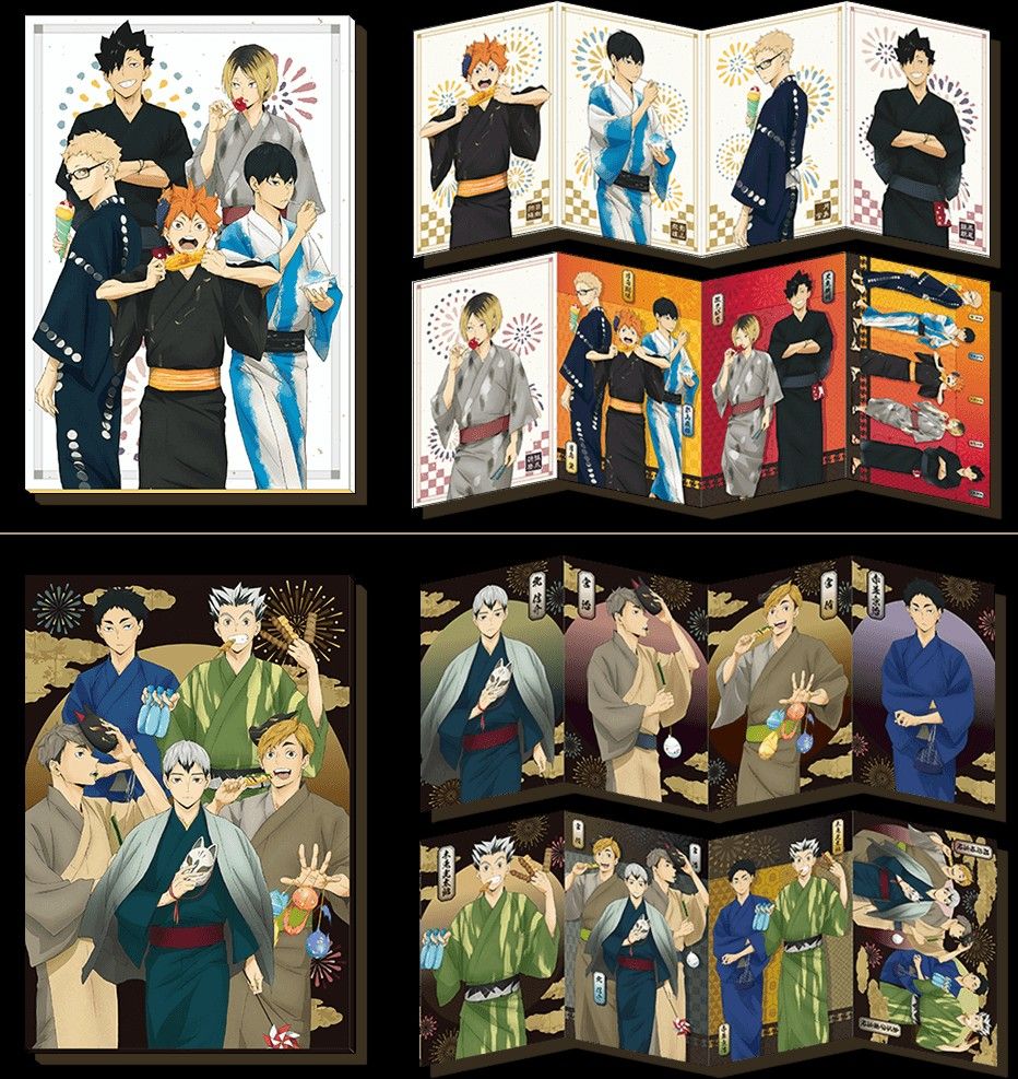 HAIKYUU!! TO THE TOP TOKYO STATION FESTIVAL POSTCARD SET, Hobbies ...
