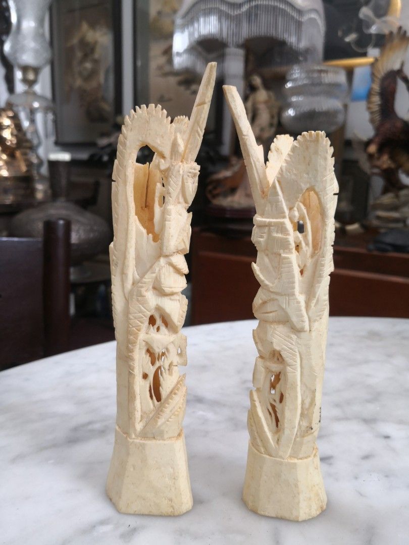 Hand Carved Bone Art Design., Hobbies & Toys, Collectibles ...