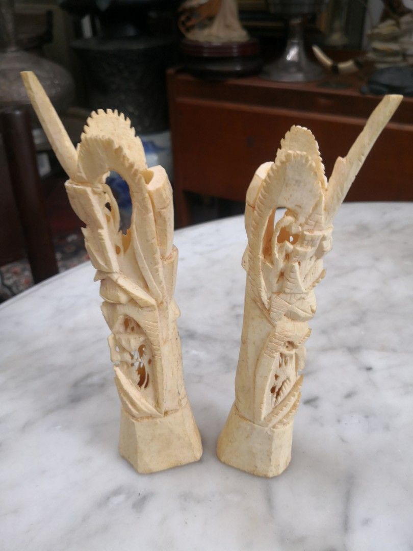Hand Carved Bone Art Design., Hobbies & Toys, Collectibles ...