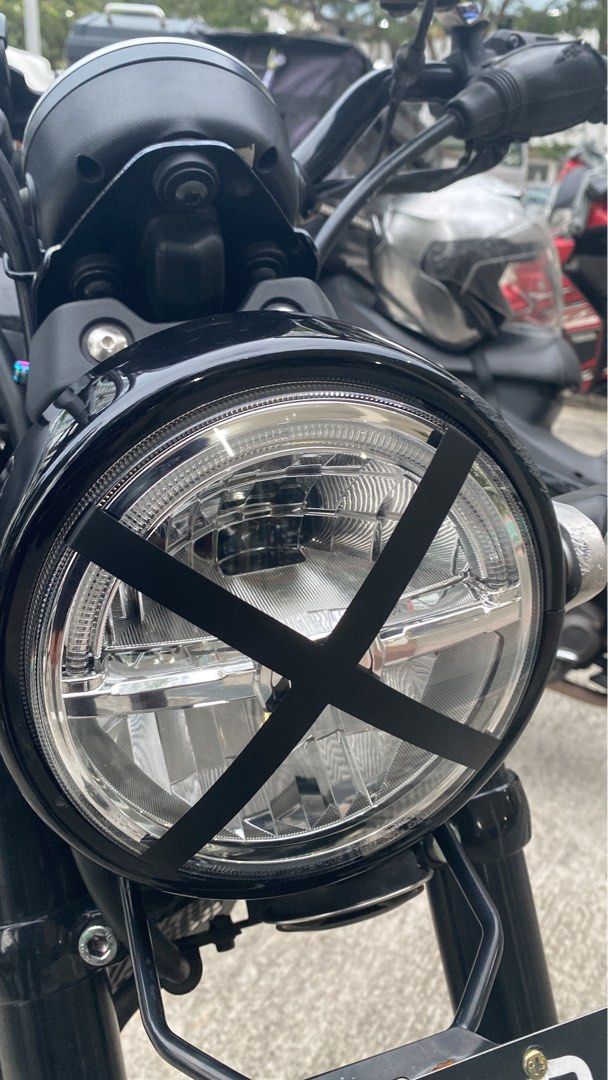 Headlight decals, Motorcycles, Motorcycle Accessories on Carousell