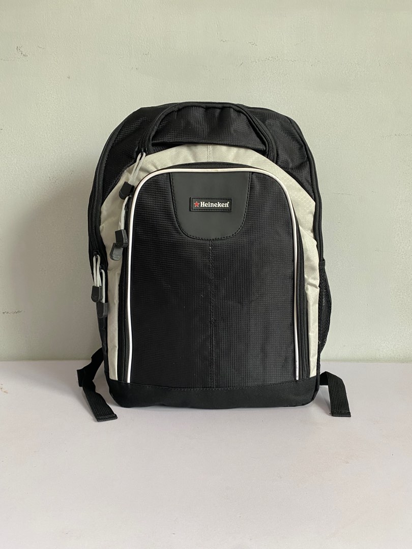 Heineken backpack , Fesyen Pria, Tas & Dompet , Ransel di Carousell