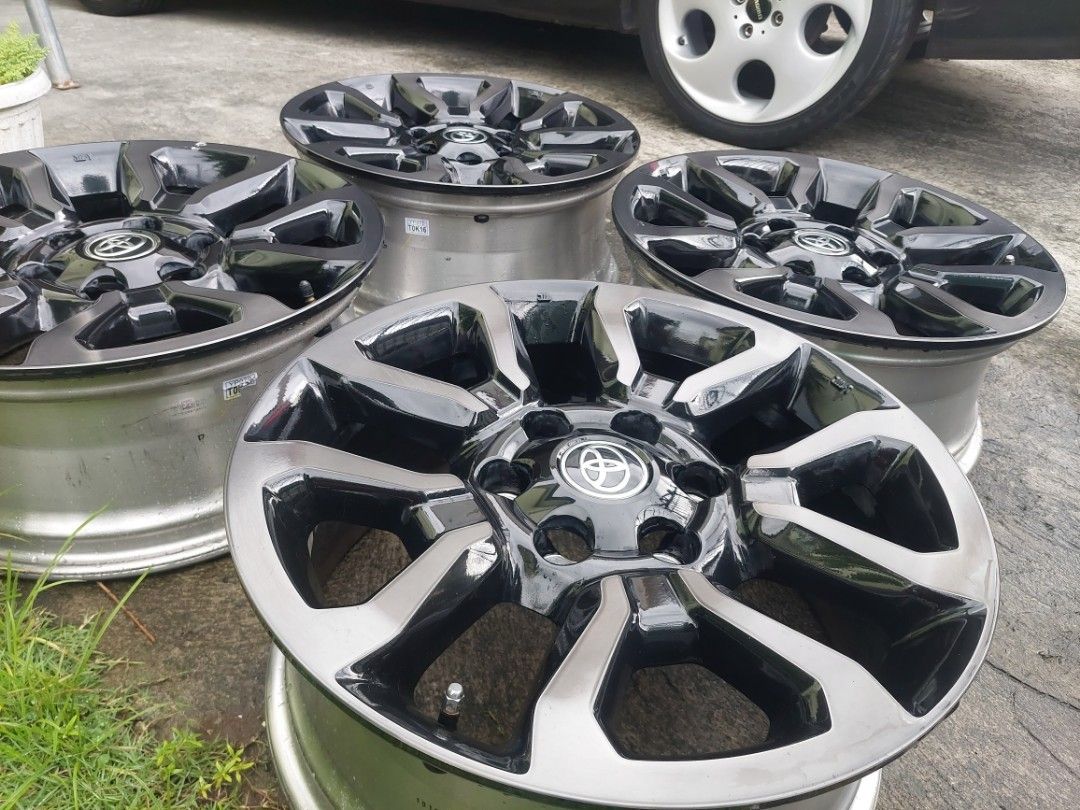 Hilux Conquest Enkei Mags 18 inch 2023 model fit grand starex fortuner hiace gl grandia commuter ...