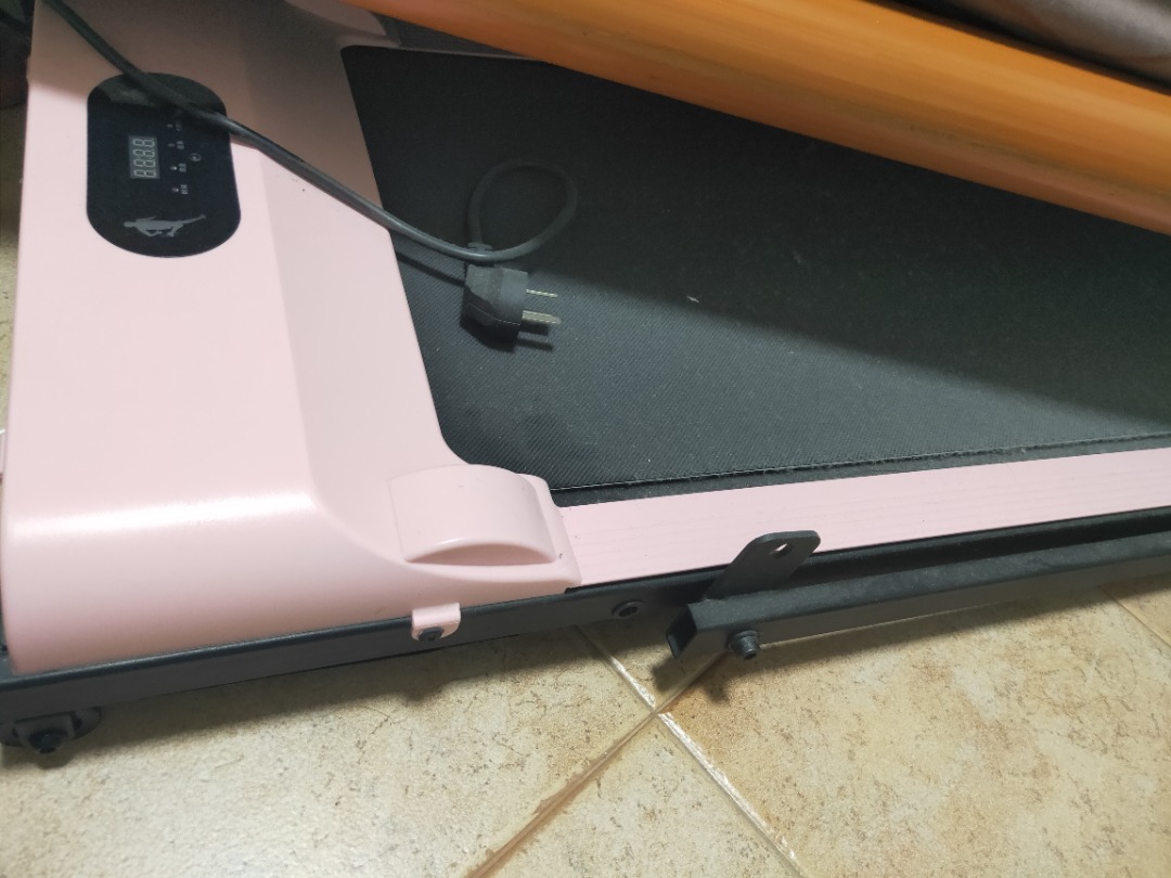 Home Running Machine / Foldable Treadmill in Pink Colour, Sports ...