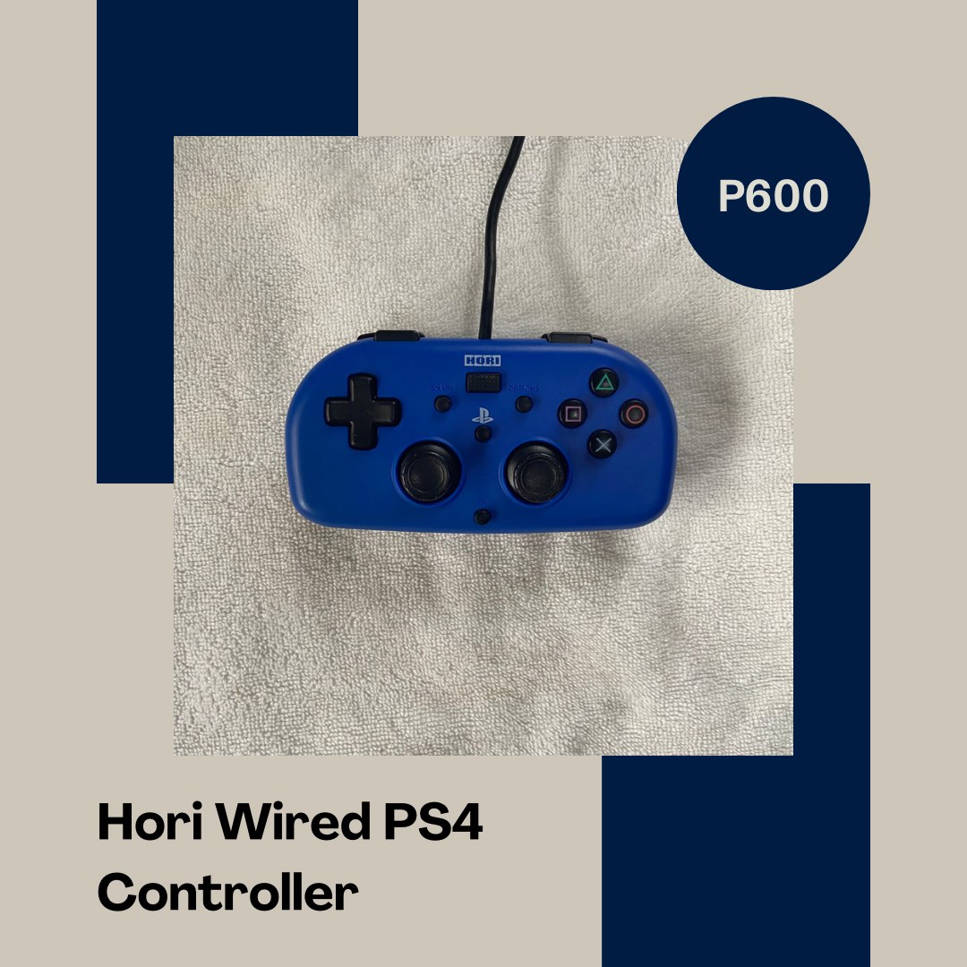 Hori Wired PS4 Controller, Video Gaming, Gaming Accessories ...