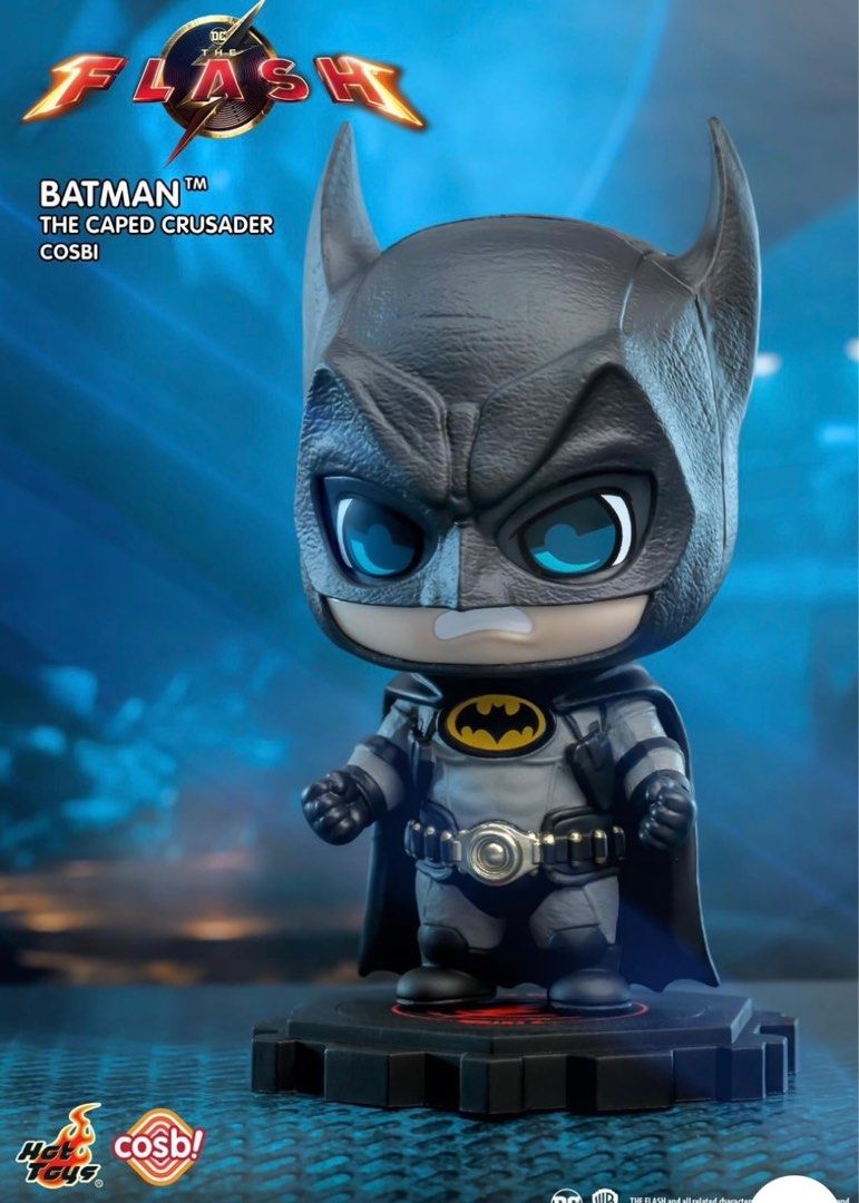 Hot Toys Cosbi collection The Flash Batman, 興趣及遊戲, 玩具 & 遊戲類 - Carousell