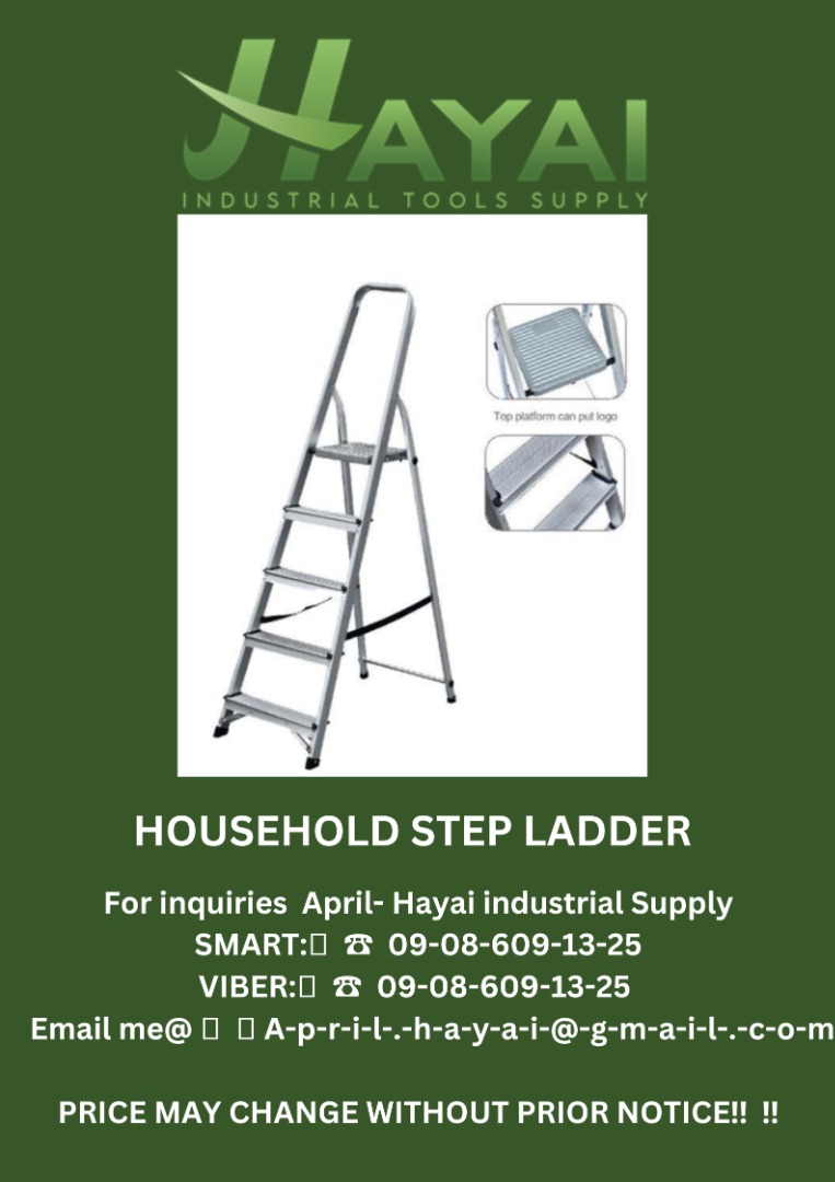 Household step ladder, Commercial & Industrial, Construction Tools ...