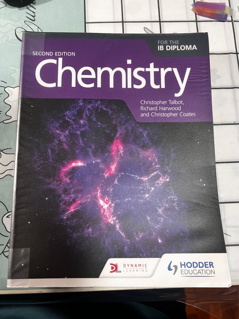 IB Chemistry Textbook (Hodder), 興趣及遊戲, 書本 & 文具, 教科書 - Carousell