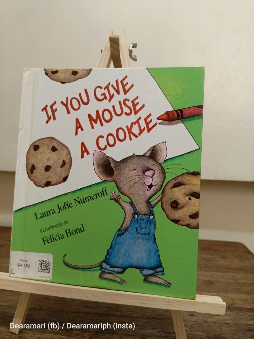 If You Give a Mouse a Cook Hardbound Storybooks by Laura Joffe Numeroff ...