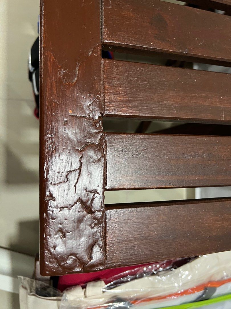 Ikea Applaro Foldable outdoor table with 2 Chairs, outdoor, brown ...