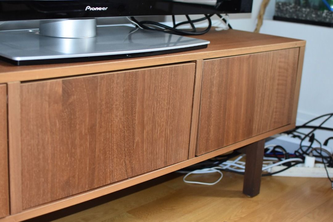 IKEA stockholm TV unit console, Furniture & Home Living, Furniture, TV ...