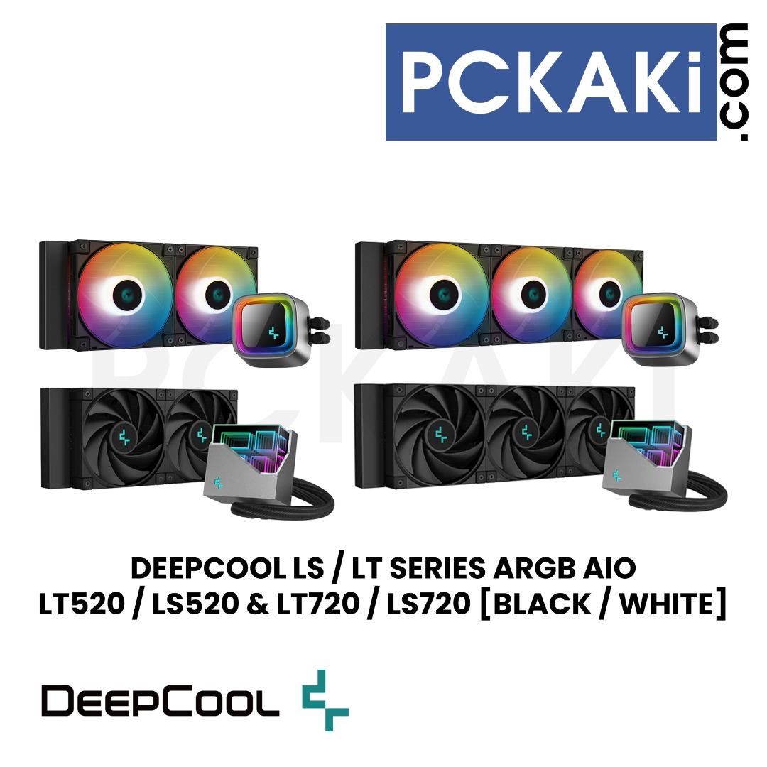 [IN STOCK] DEEPCOOL LS520 / LT520 / LS720 / LT720 (240mm / 360mm) ARGB ...