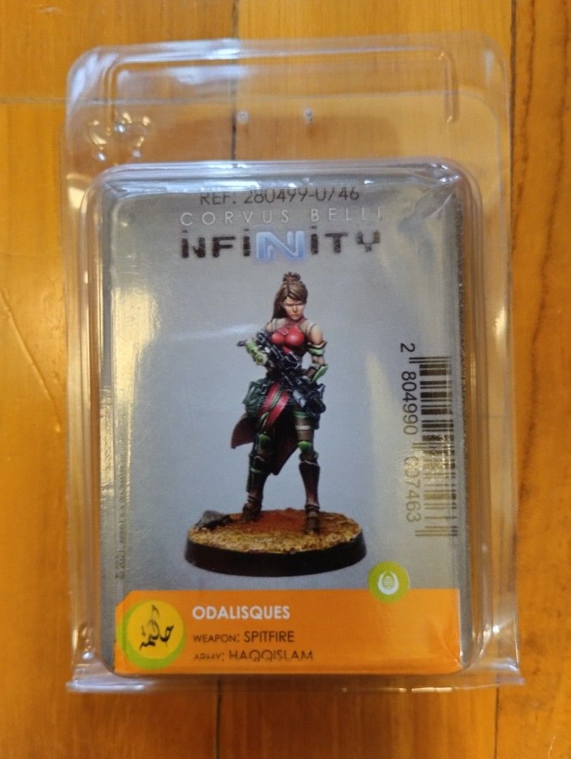 Infinity Corvus Belli Odalisques Spitfire miniature, Hobbies & Toys ...