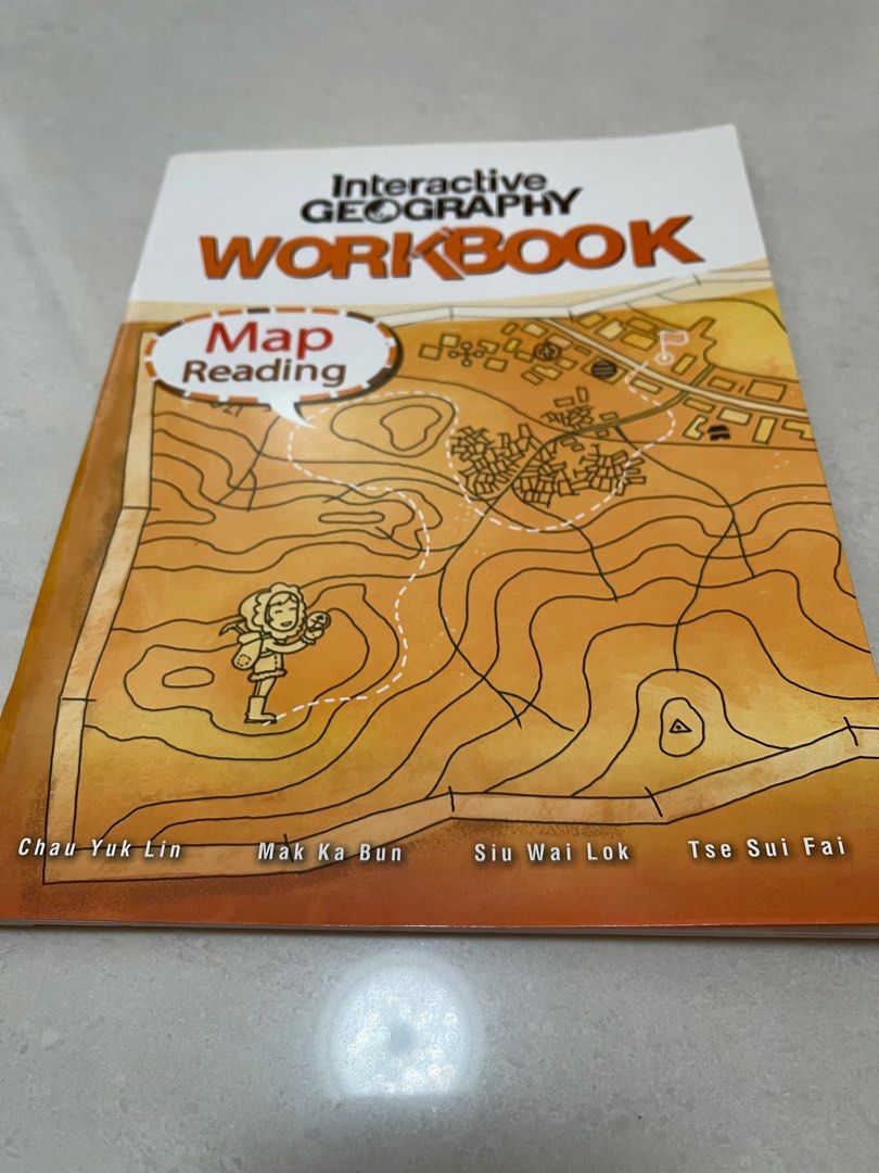Interactive geography workbook map reading, 興趣及遊戲, 書本 & 文具, 教科書 - Carousell