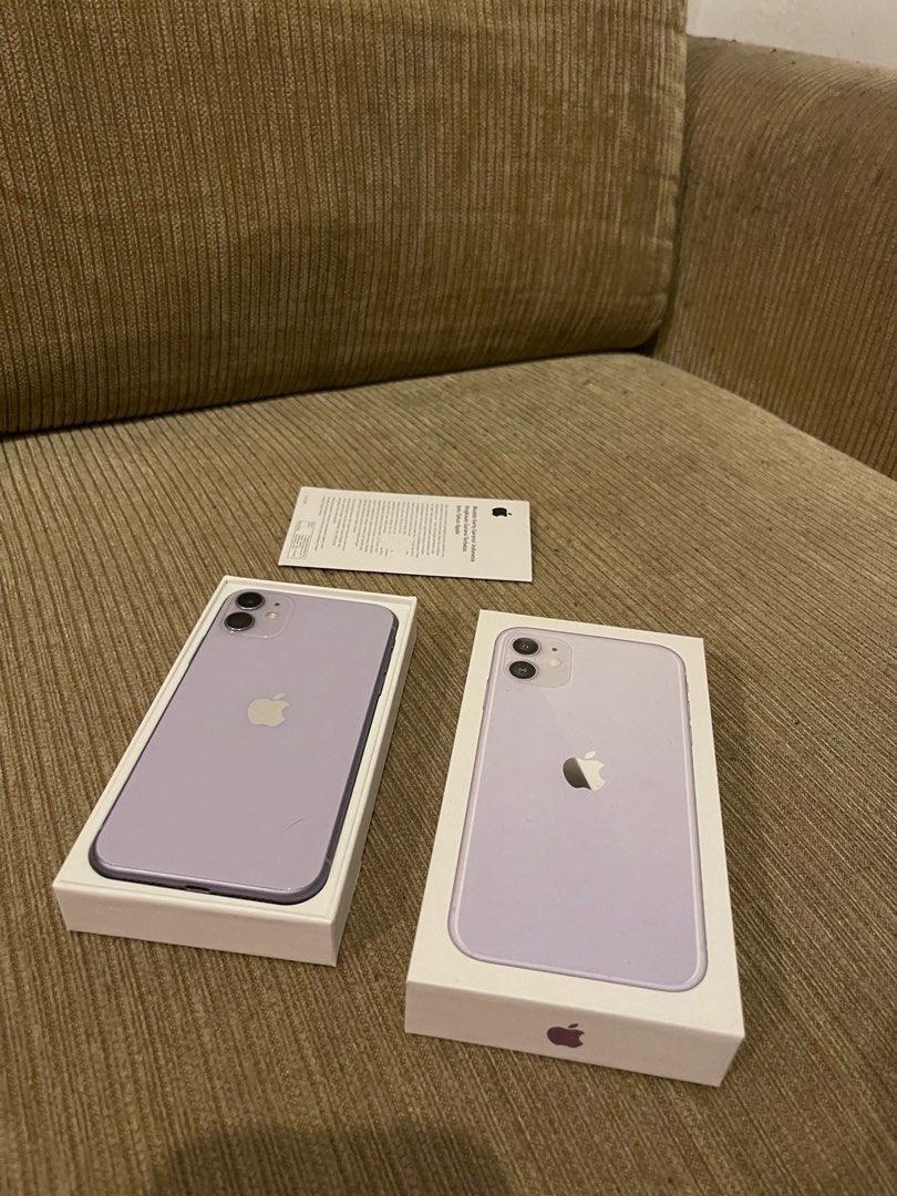 iphone 11 64gb ex ibox resmi indonesia purple, Telepon Seluler & Tablet ...