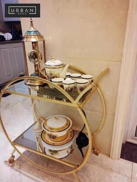 ISOBEL Accent Kitchen Trolley, Furniture & Home Living, Furniture ...