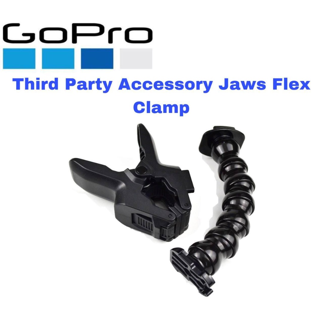 Jaws Flex Clamp Goose Neck Mount for Action Camera GoPro HERO 11 10 9 8 ...