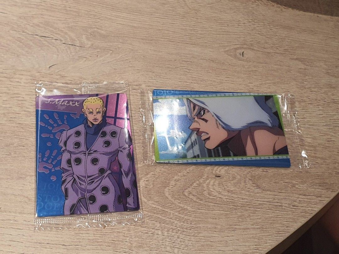 JoJo Wafer Cards (Total $2), Hobbies & Toys, Memorabilia & Collectibles ...