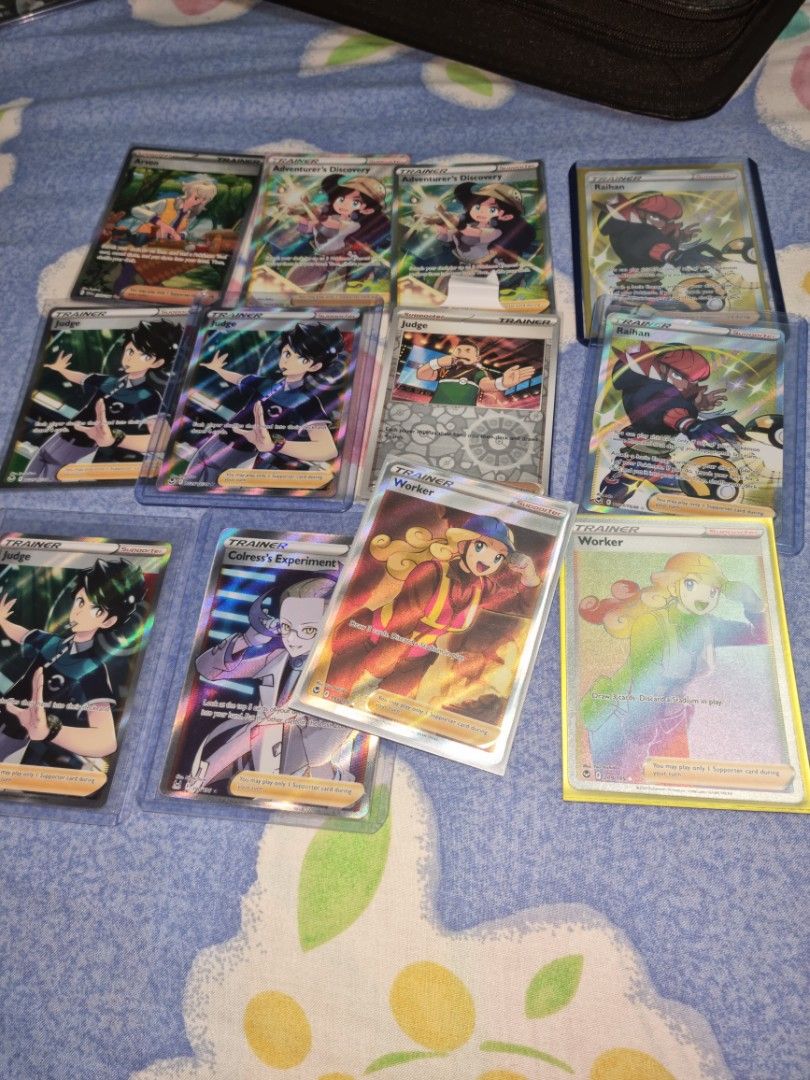 Judge | Raihan | Worker | Adventurer's Discovery | Arven| Colress ...