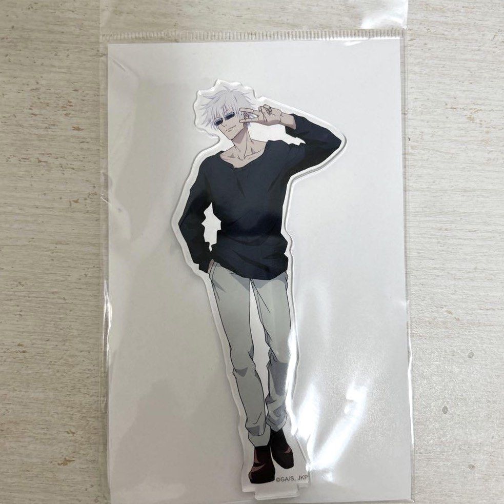 Gojo Satoru acrylic stand ( Jujutsu kaisen ), Hobbies & Toys, Toys ...