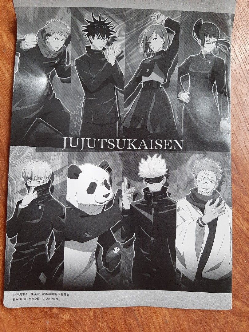 Jujutsu Kaisen merch 6, Hobbies & Toys, Memorabilia & Collectibles, Fan ...