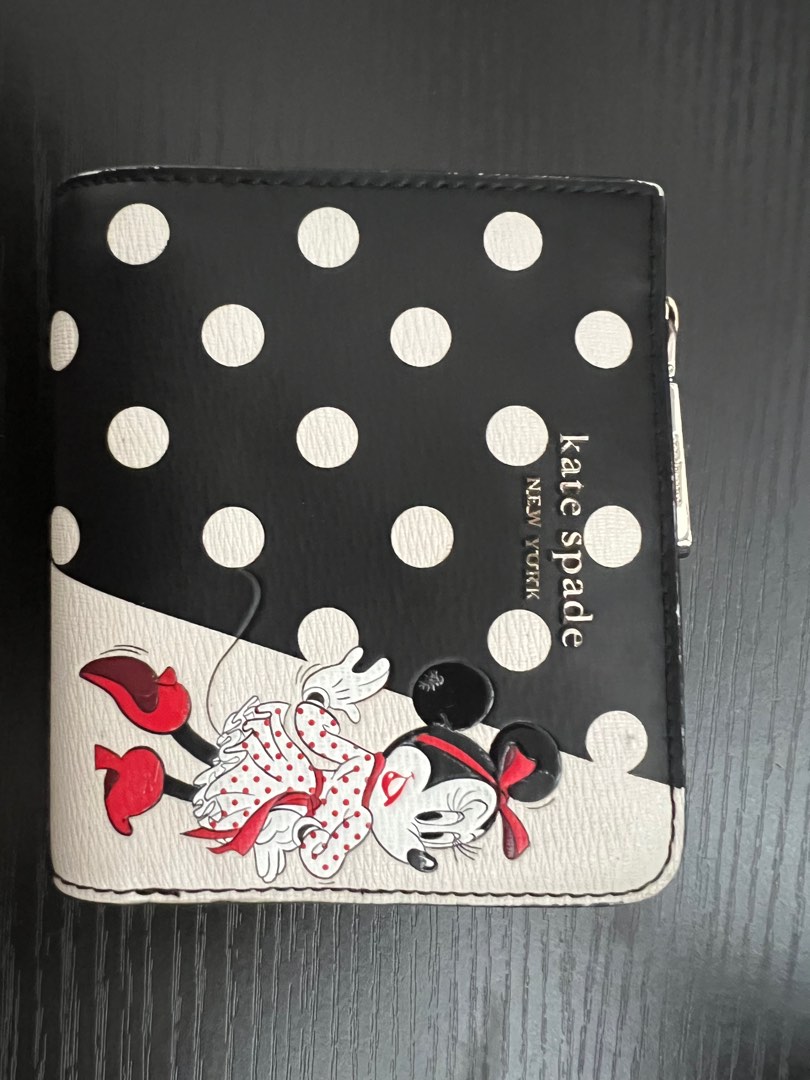 Kate spade x Mickey Mouse wallet, Luxury, Bags & Wallets on Carousell