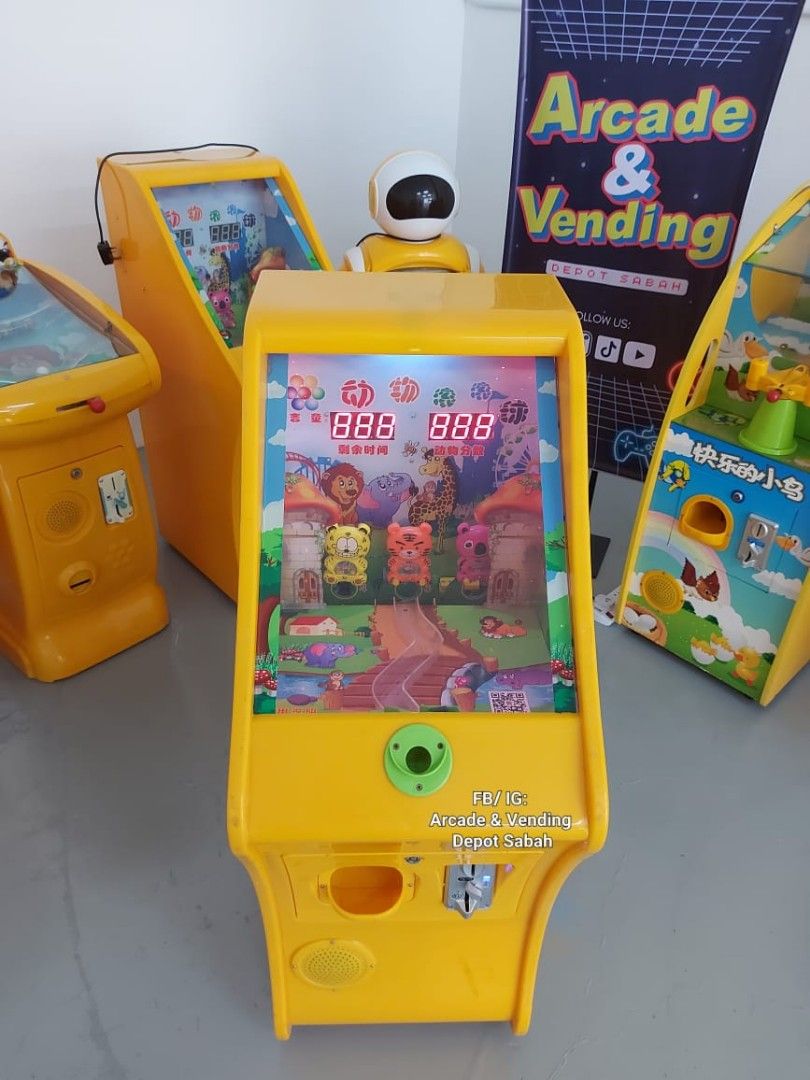 Kids Arcade Animal Rolling Pinball Machine, Hobbies & Toys, Toys ...