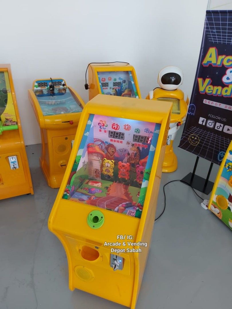 Kids Arcade Animal Rolling Pinball Machine, Hobbies & Toys, Toys ...
