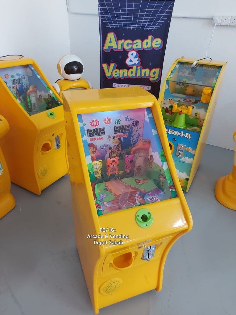 Kids Arcade Animal Rolling Pinball Machine, Hobbies & Toys, Toys ...